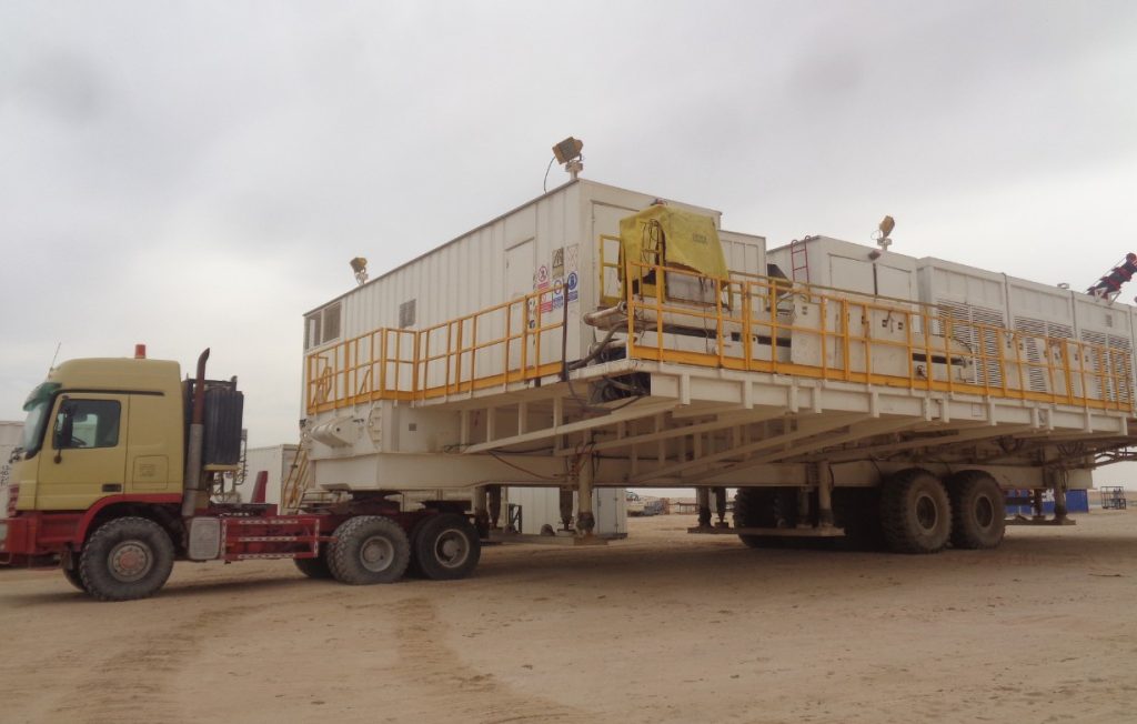 Rig Move – Mohammad Al Jarrallah Equipment and Petroleum Services Co. W.L.L.